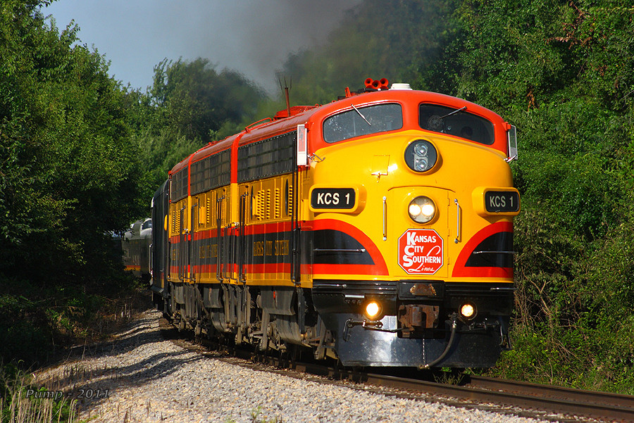 Eastbound KCS Special Business Train - The Southern Belle